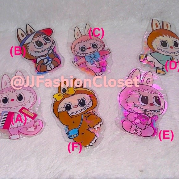 Labubu | Accessories | Cute Labubu Plastic Bag With Hair Ties | Poshmark